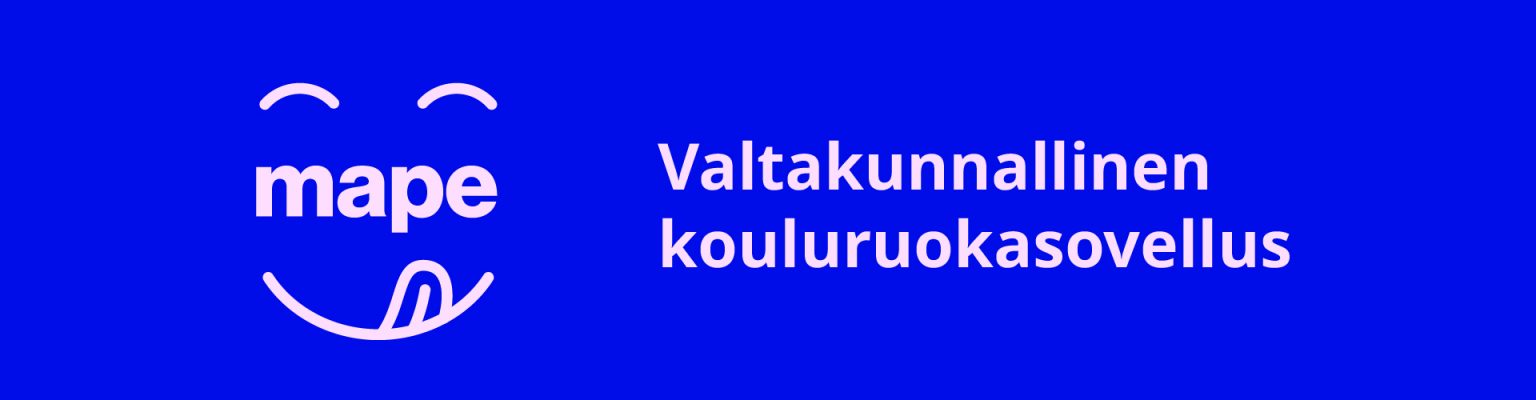 Mape – Valtakunnallinen kouluruokasovellus – Foody Allen